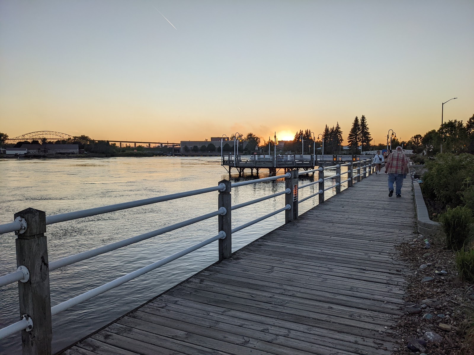 St. Marys River Boardwalk Sault Ste. Marie Michigan (2026) – Best of ...
