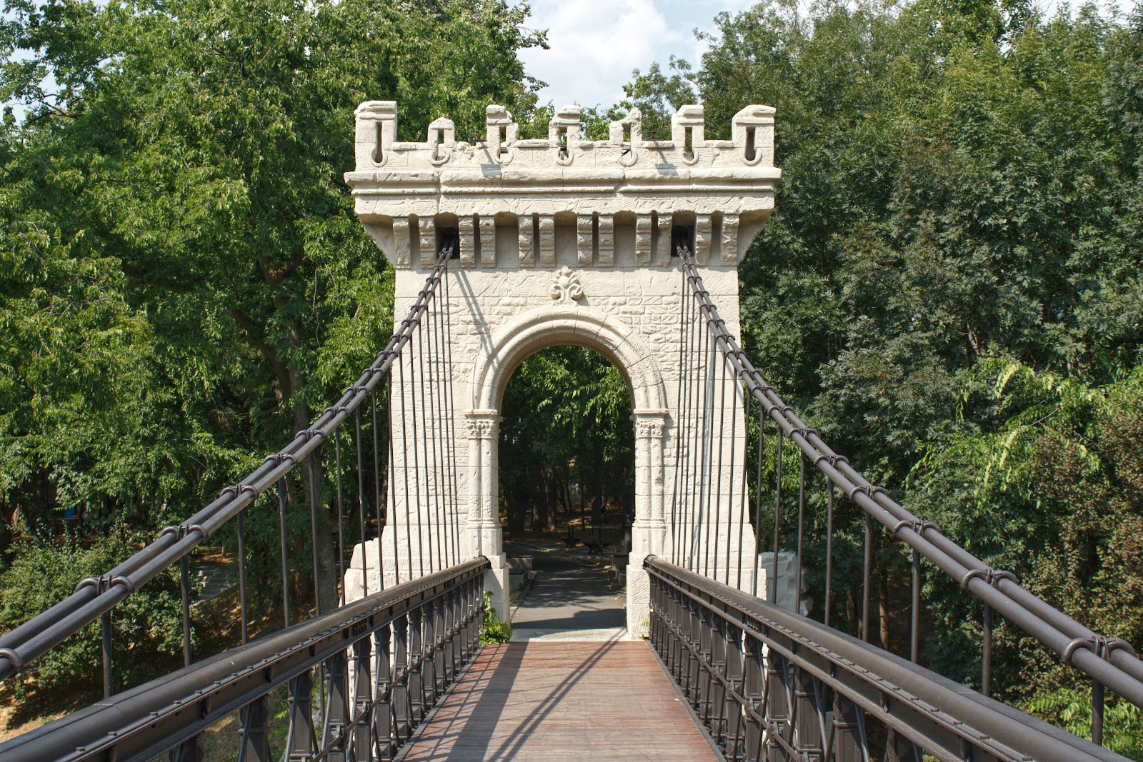 Romanescu Park Suspension Bridge Craiova (2026) – Best of TikTok ...